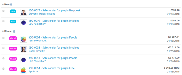 Managing order statuses | RedmineUP Help | Products plugin documentation
